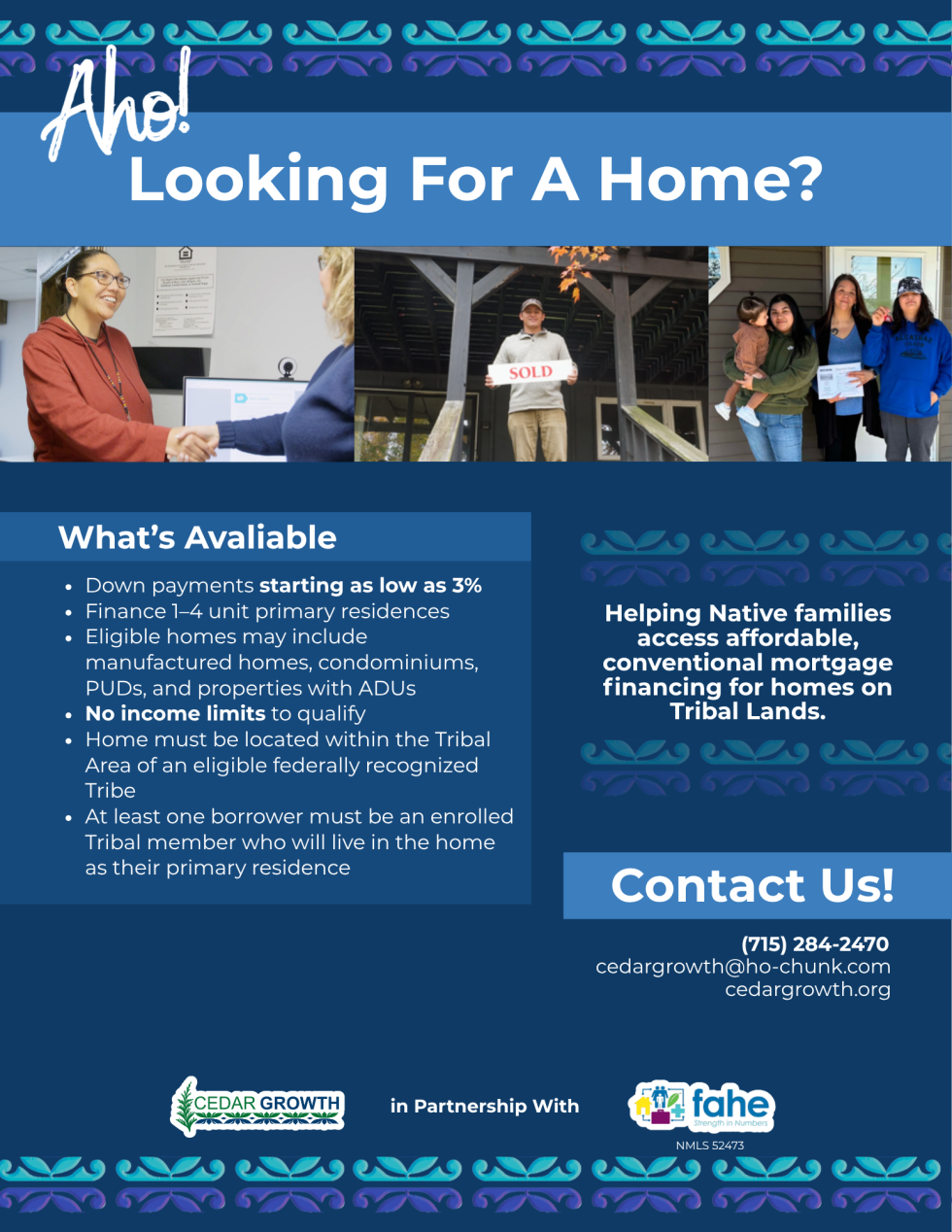 Cedar Growth | Wisconsin Native CDFI Empowering Communities
